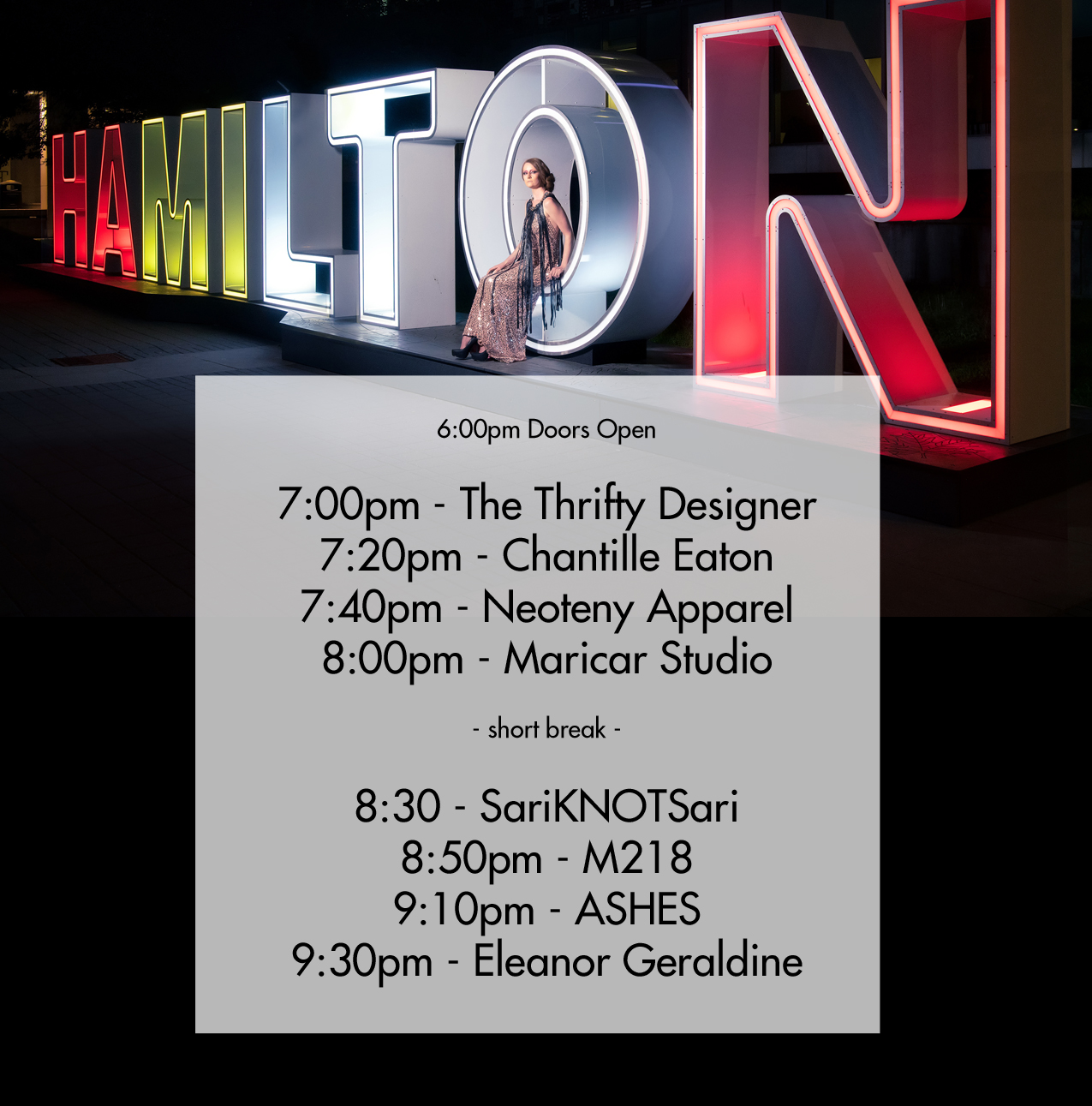 Hamilton Fashion Week